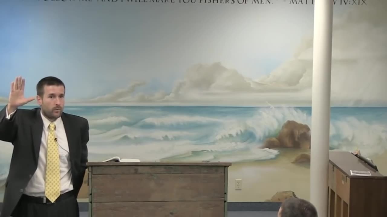 pastor steven anderson - Jesus walking on the sea