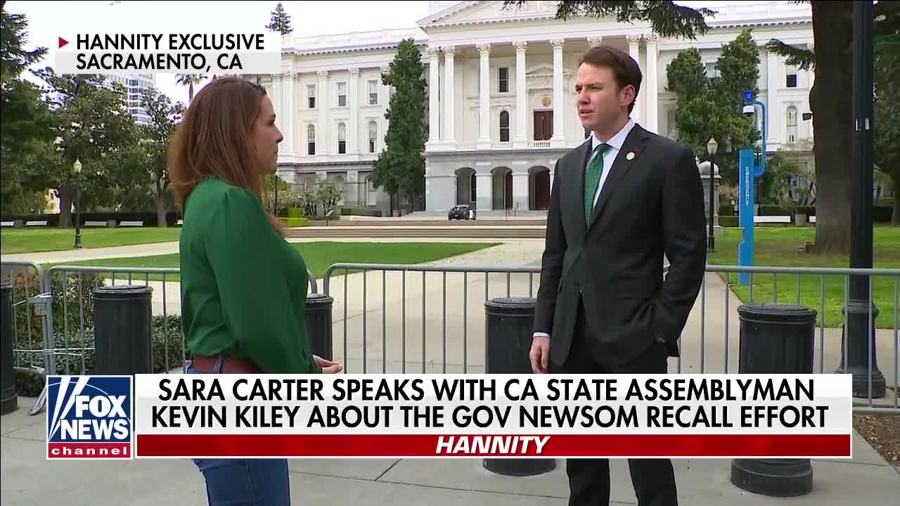 Sara Carter investigates after Gov. Newsom claims recall is fueled by ...
