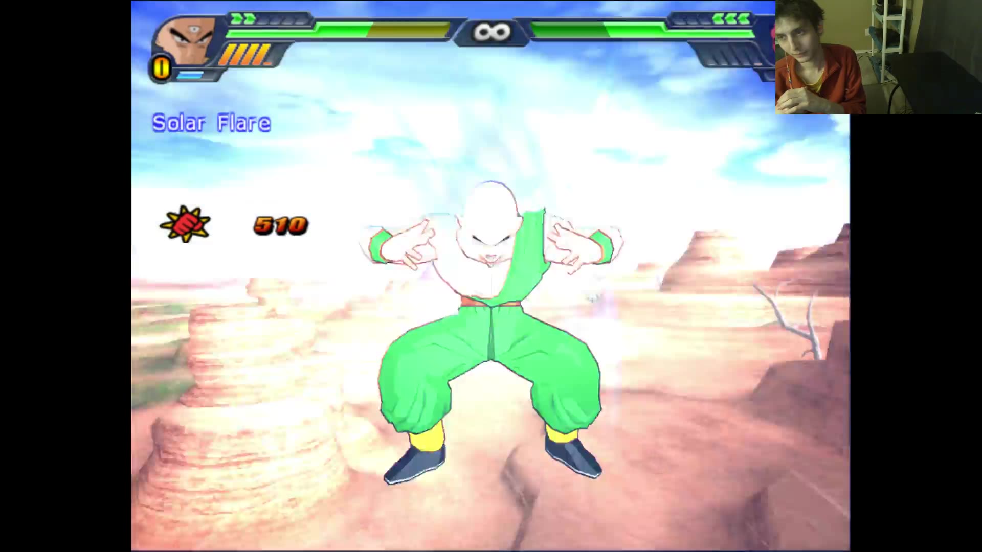 Tien VS Super Buu In A Dragon Ball Z Budokai Tenkaichi 3 Battle With ...