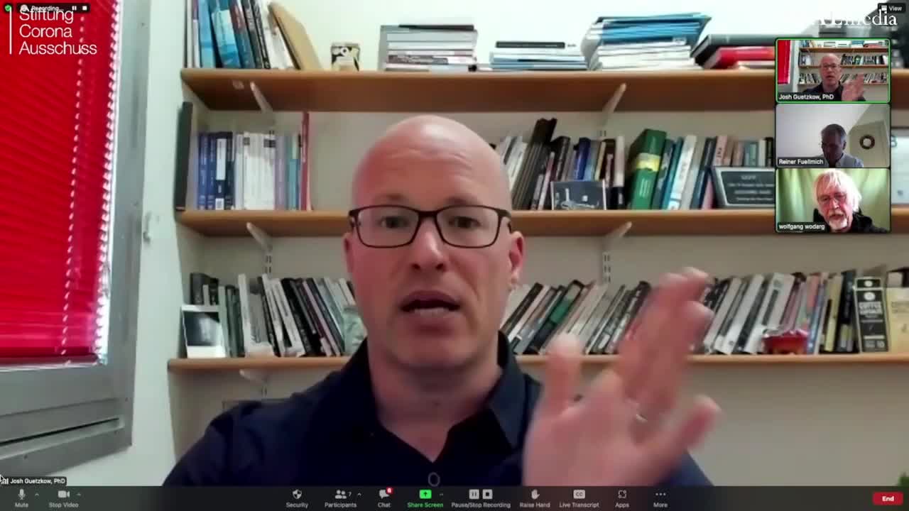 Dr. Joshua Guetzkow w/ Reiner Fuellmich On Current Israel Stats ...