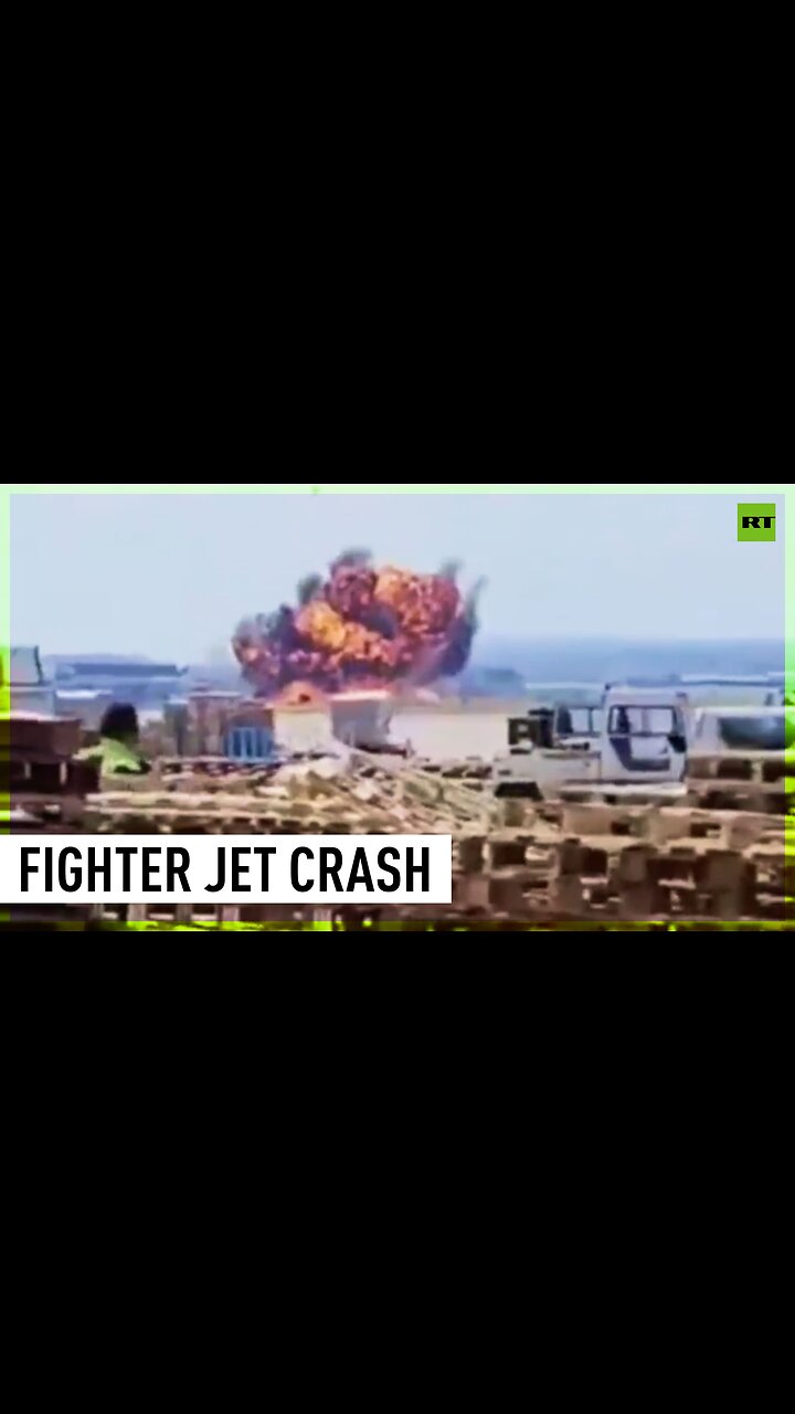 US-made F-18 fighter jet explodes during military exhibition in Spain