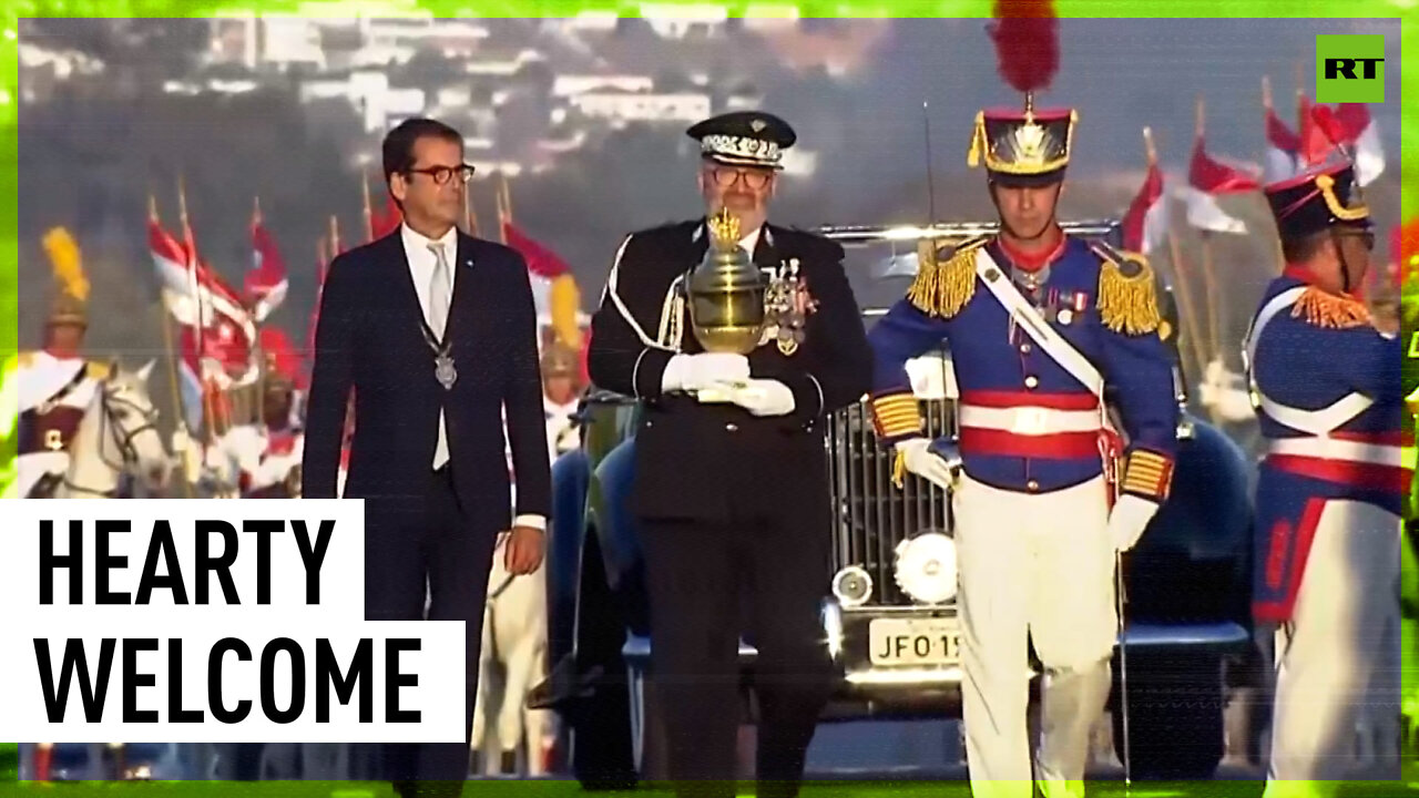 Brazil pumped as emperor’s HEART arrives