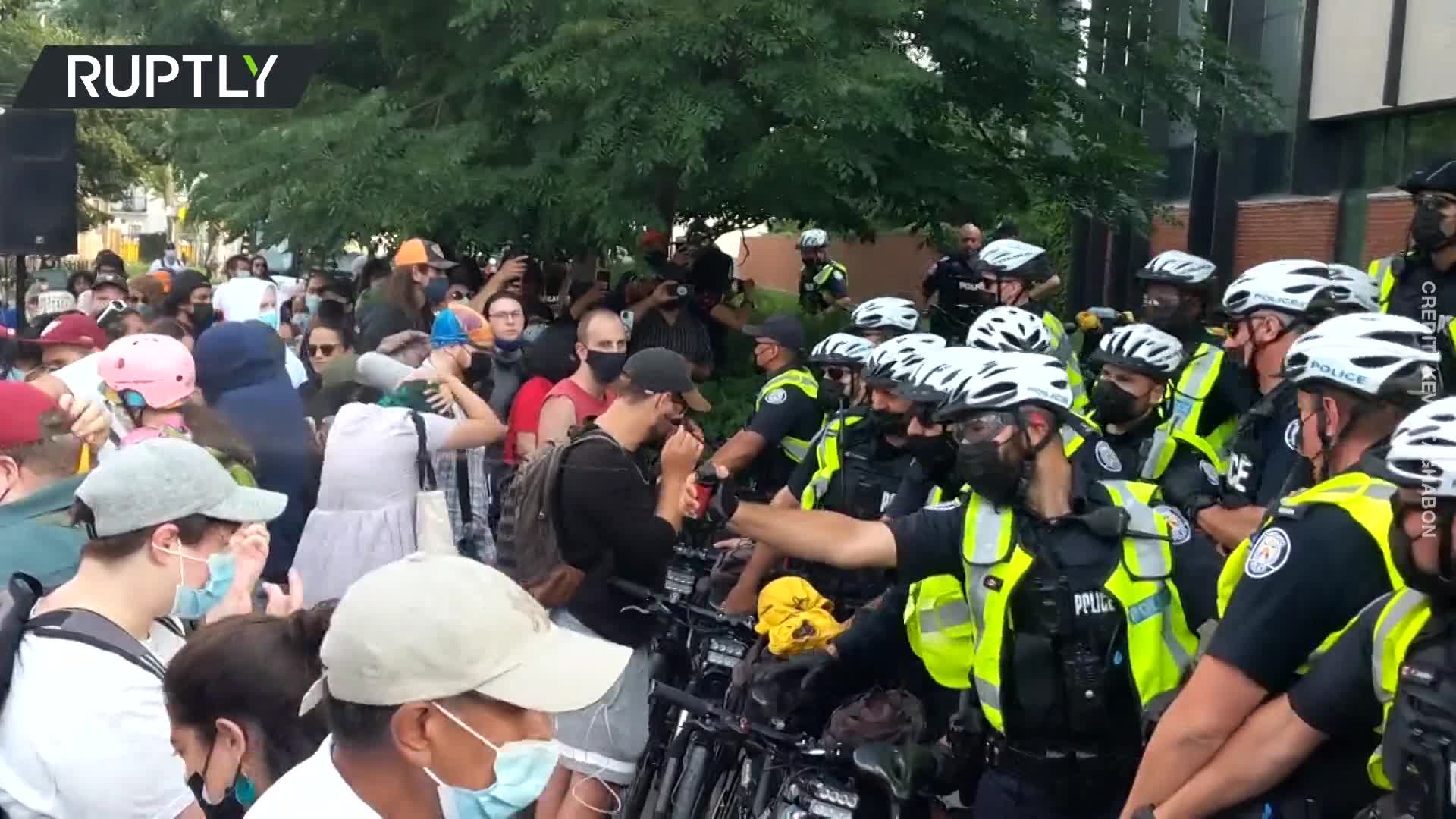 Multiple arrests made as protest against eviction of homeless in ...