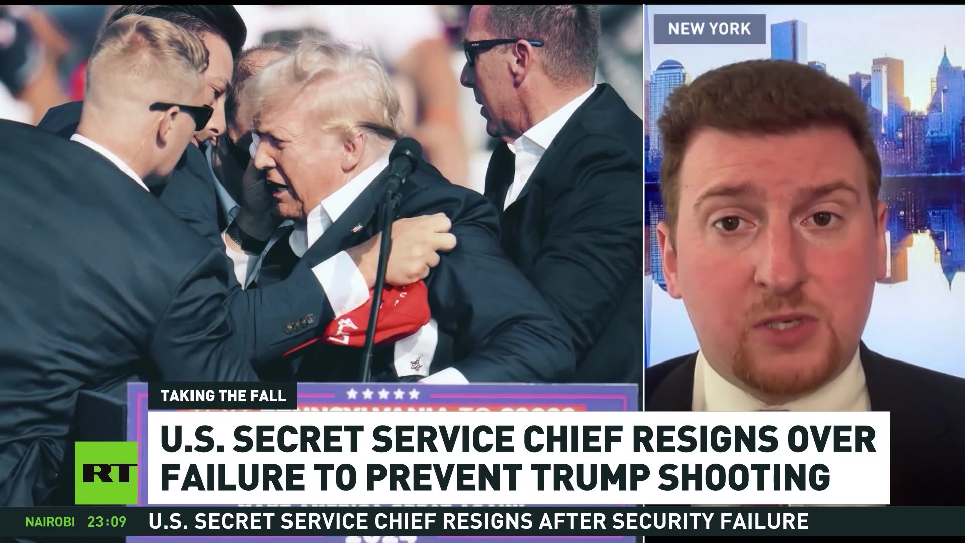US Secret Service chief resigns over failure to prevent attempt on ...