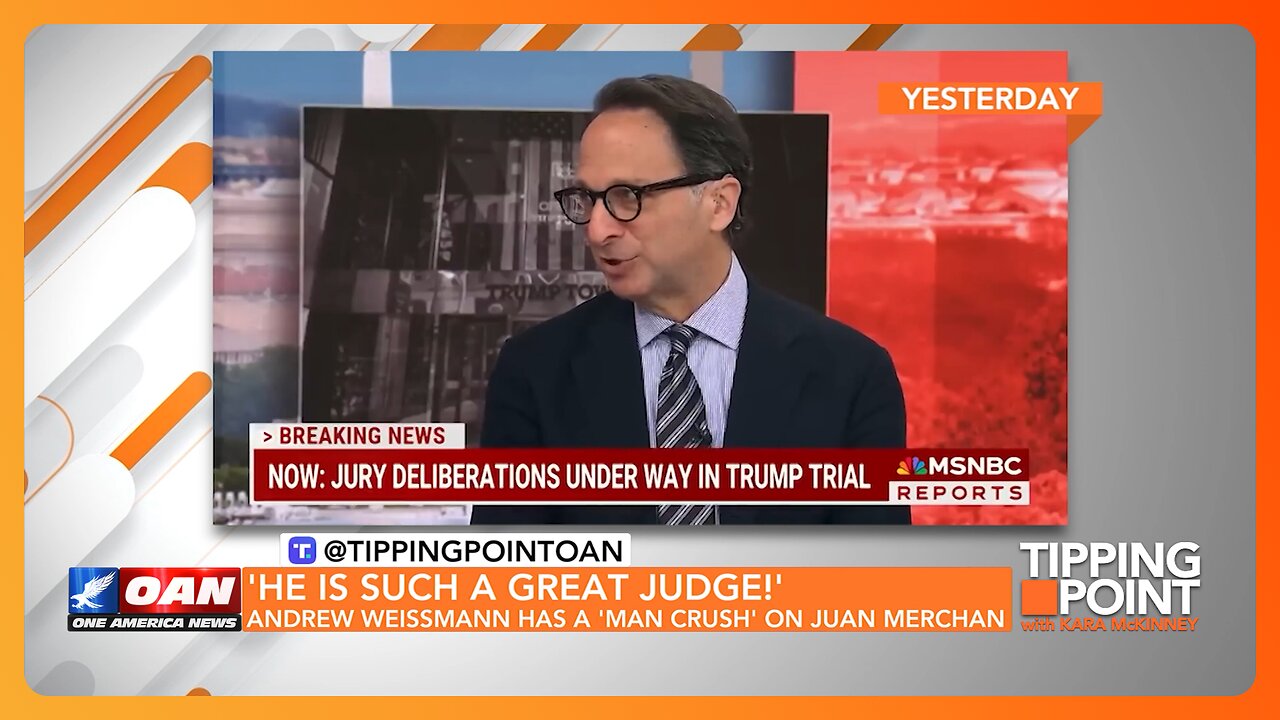 Mueller's 'Pitbull' Has a 'Man Crush' on Judge Merchan | TIPPING POINT 🟧