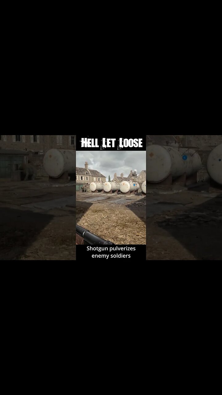 Shotgun takes limbs off Enemies - Hell Let Loose