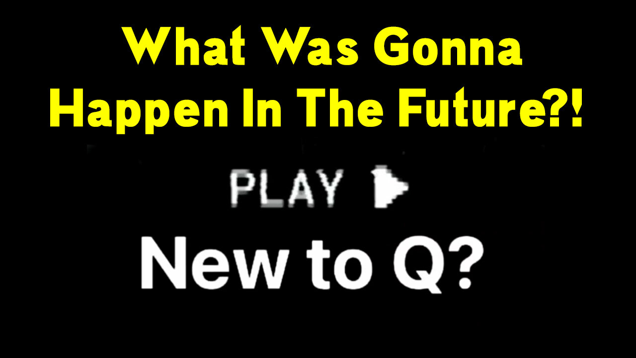 Q Drop - What Was Gonna Happen In The Future