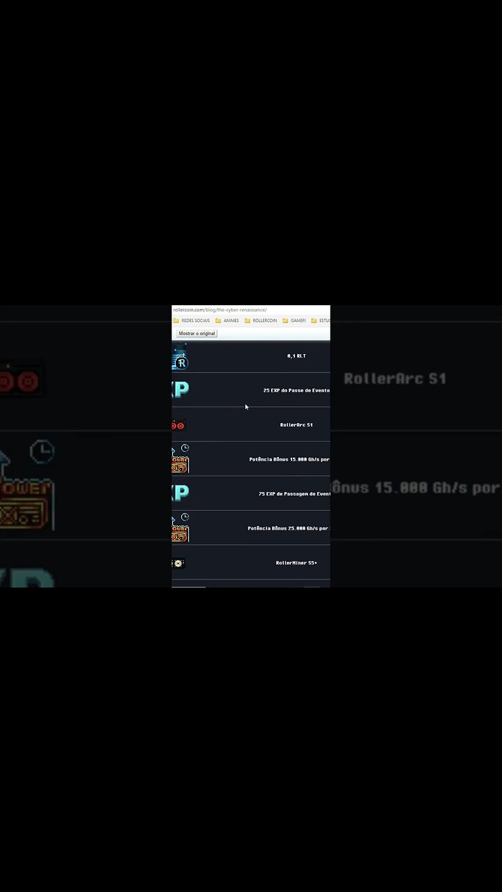 Mini Evento Rollercoin - Cyber Renaissance! #rollercoin #CyberRenaissance