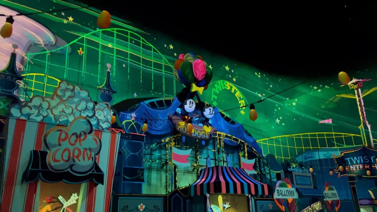 Mickey & Minnie’s Runaway Railway 4K POV Disneyland Park Disneyland Resort