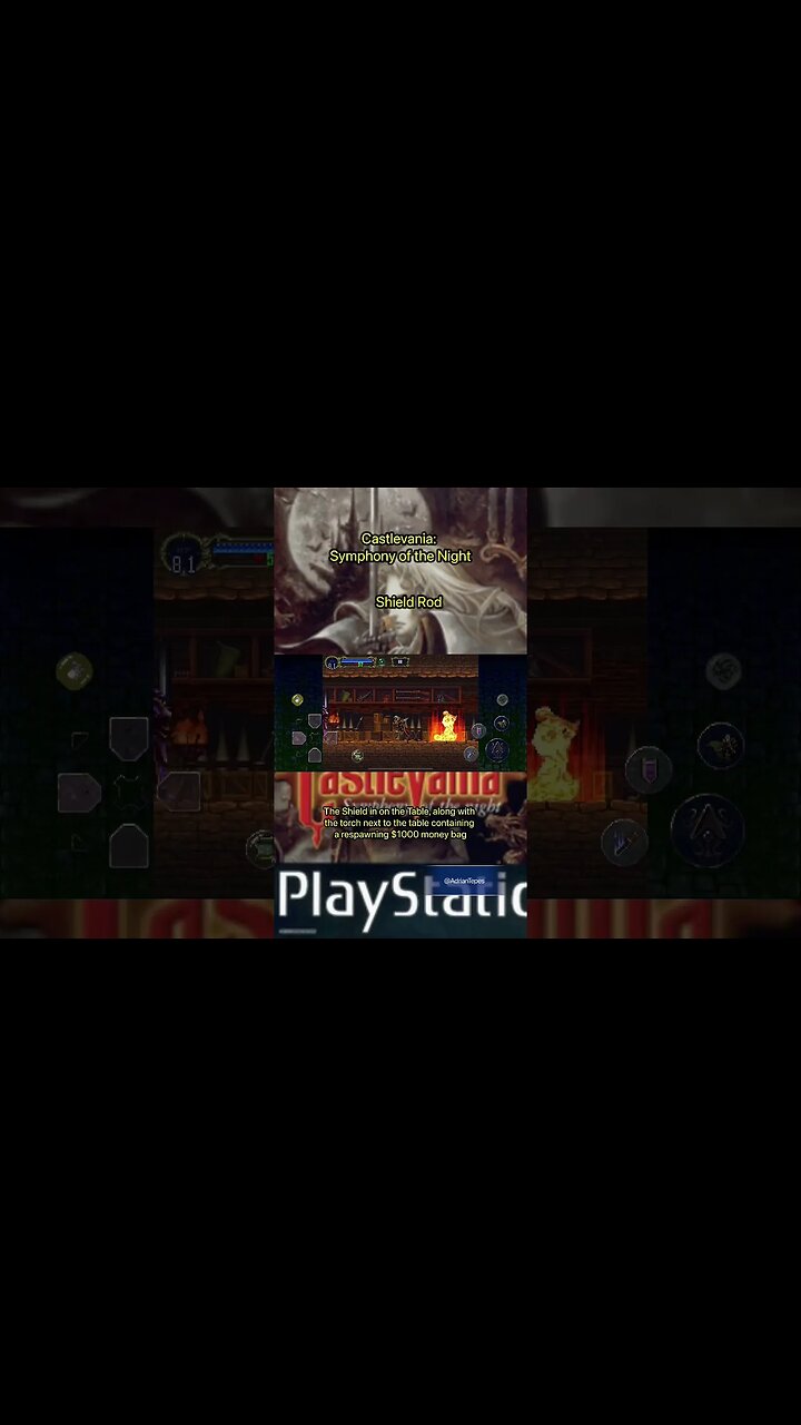 Castlevania: Symphony of the Night - The Shield Rod #adriantepes # ...