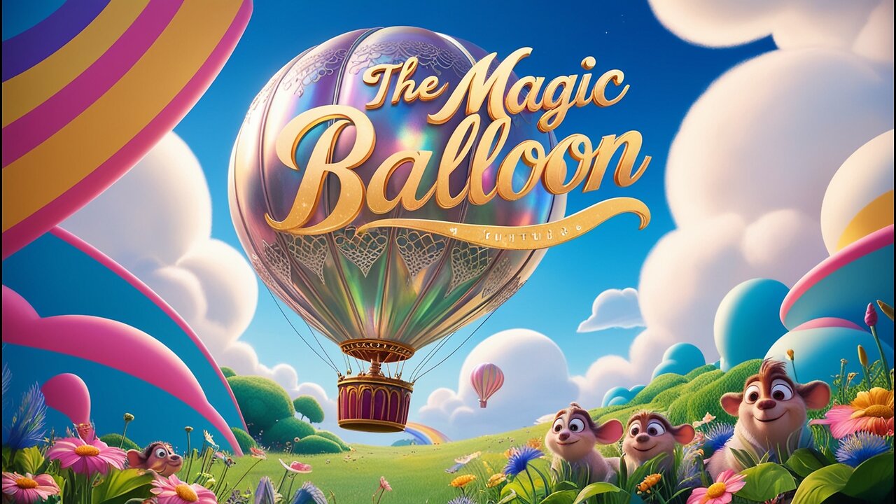 The Magic Balloon Adventure | Fun Story for Kids | English Story For Kids