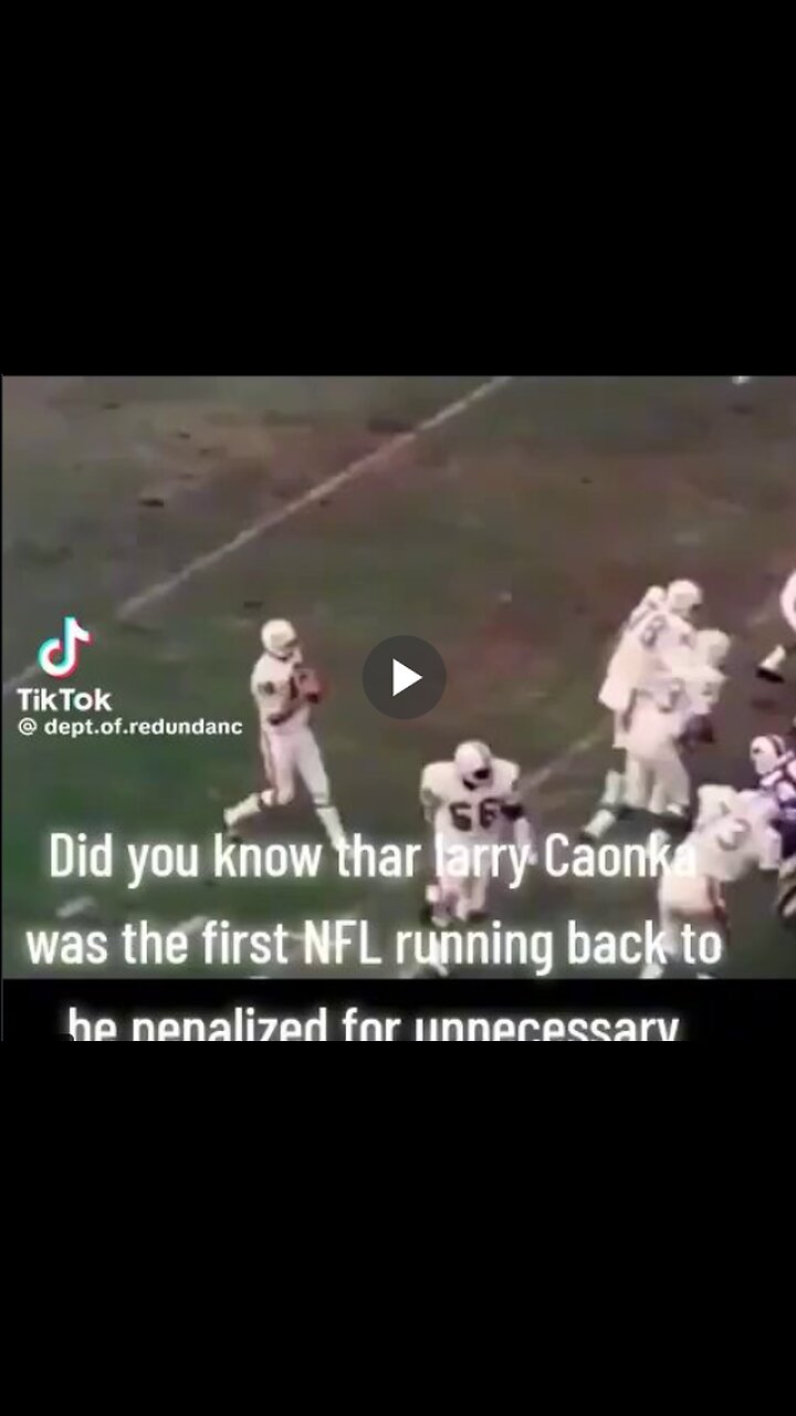 Flashback: Larry Csonka is the first running back in history to receive ...