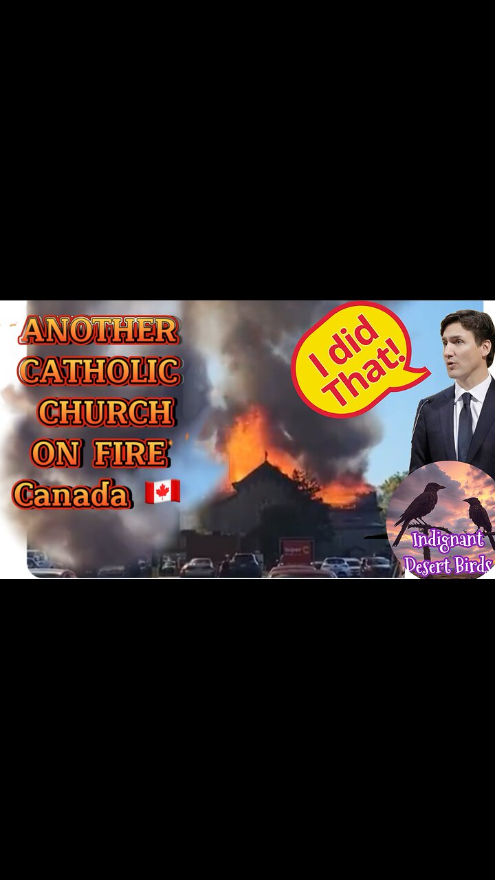 Another CATHOLIC CHURCH ON 🔥 Fire