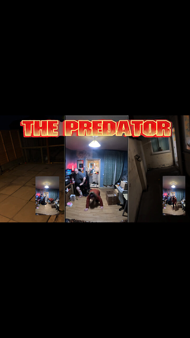The Predator - Insanely Scary Invisible Predator Stalking!