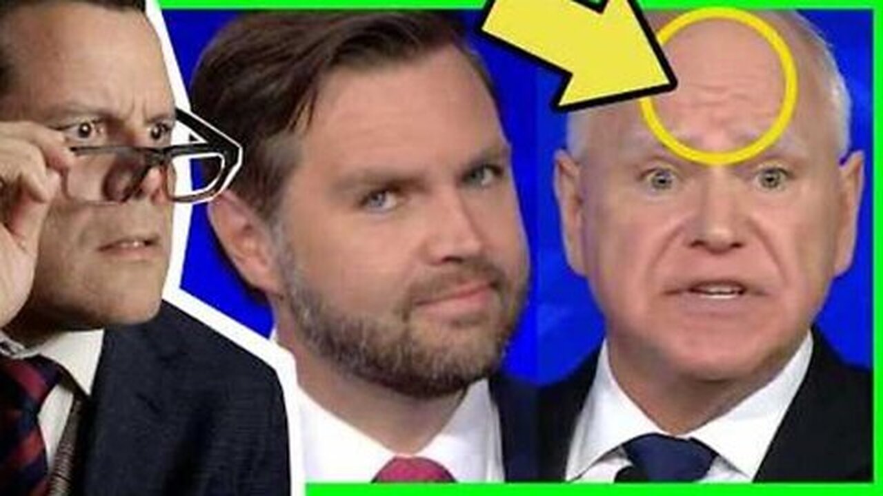 JD Vance & Tim Walz' Debate FULL Body Language Analysis - by 'The Body ...