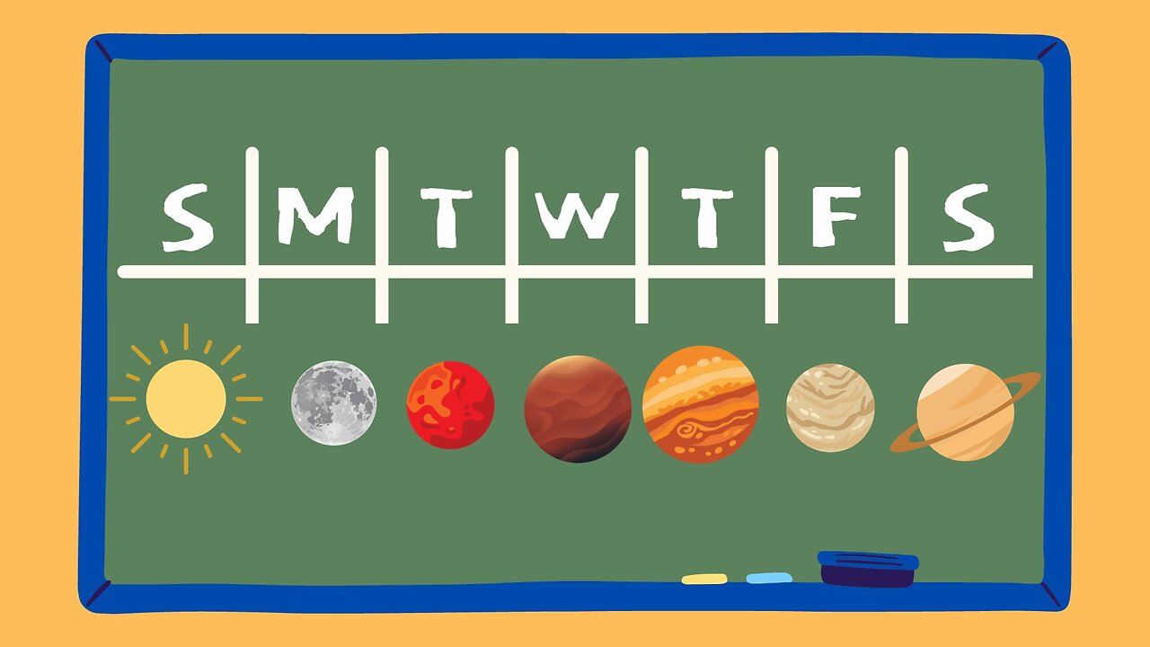 Why Are The Days Of The Week Named After Planets Why Are The Days Of The Week Named After Planets