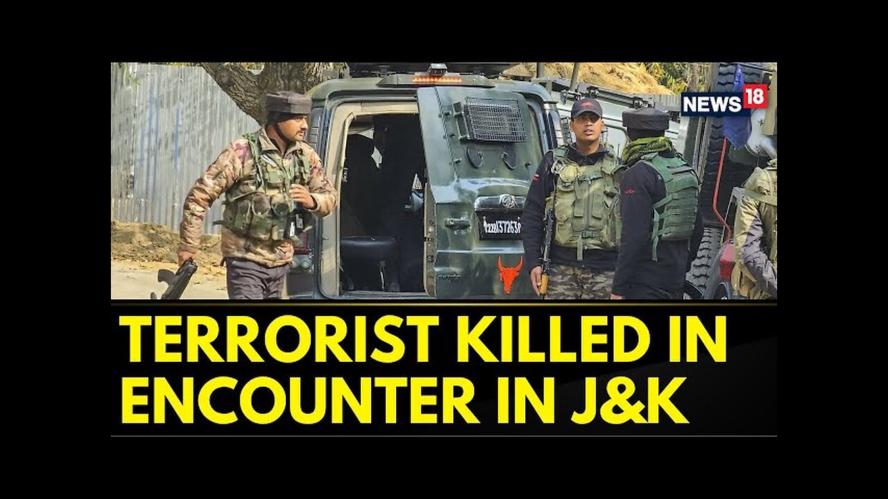 Terrorist Killed In Encounter With Security Forces In Jammu & Kashmir's ...