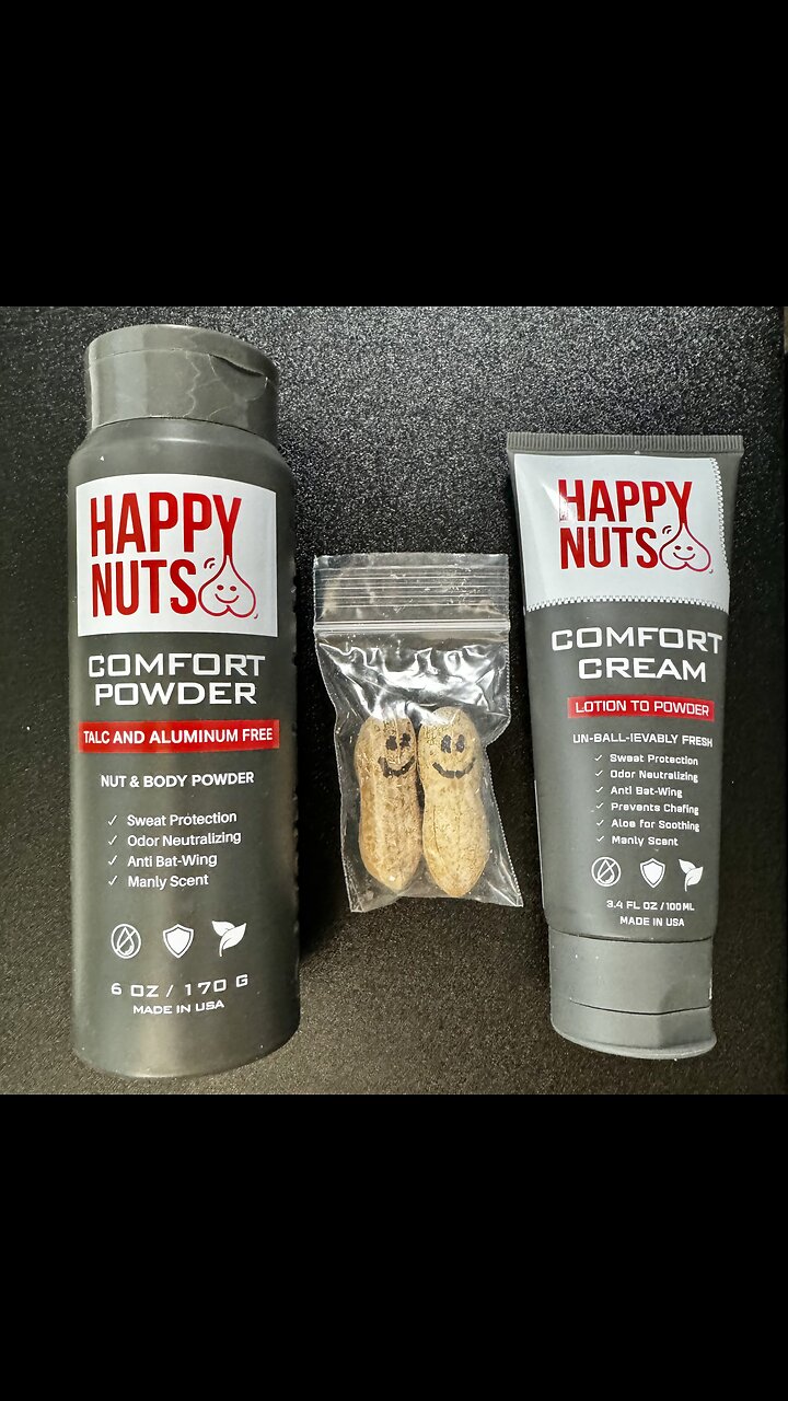 Keep your nuts happy with Happy Nuts!