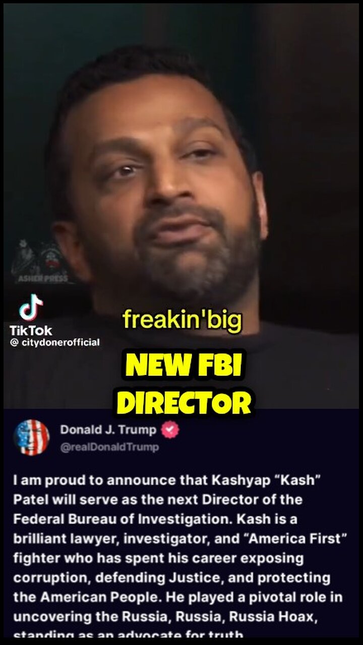 Meet your new FBI director Kash Patel