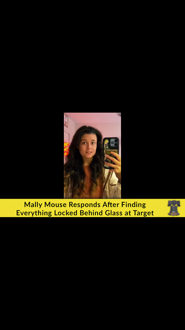 Mally Mouse Responds After Finding Everything Locked Behind Glass at Target