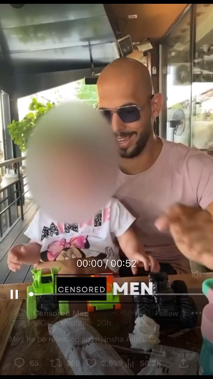 Andrew Tate and his Kid (Adorable)