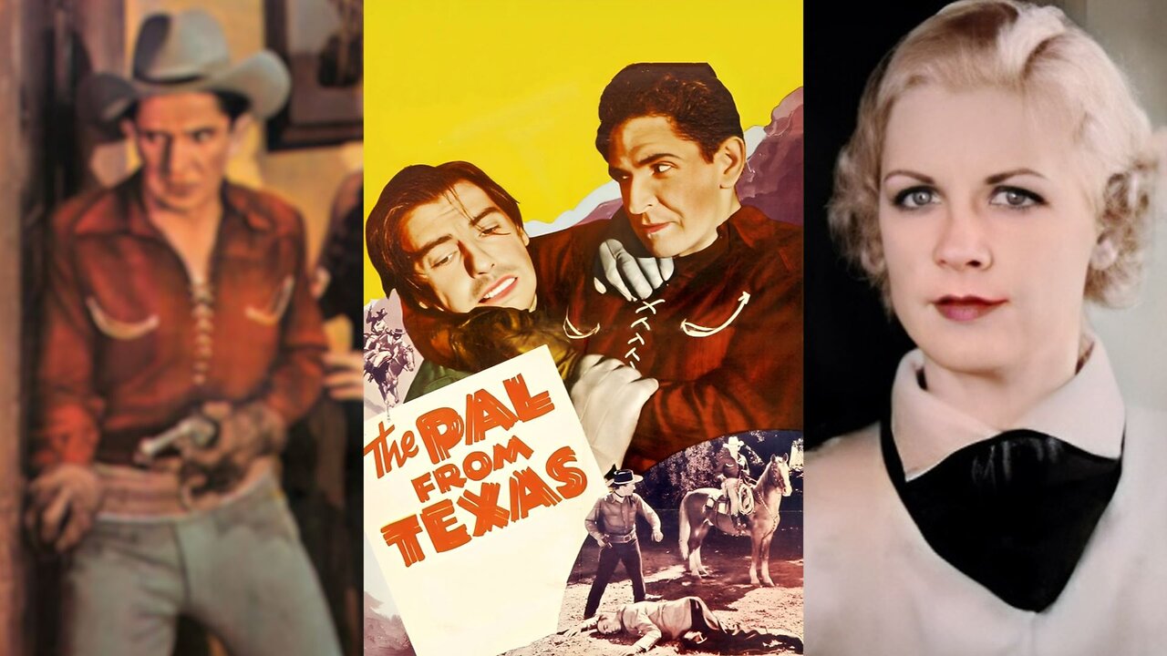 THE PAL FROM TEXAS (1939) Bob Steele, Claire Rochelle, Josef Swickard ...