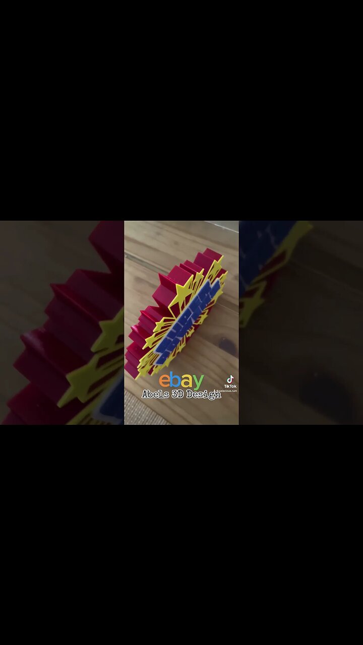 DC Super Powers (logo) - 3D Printed Shelf Stand - eBay: Abels 3D Design ...