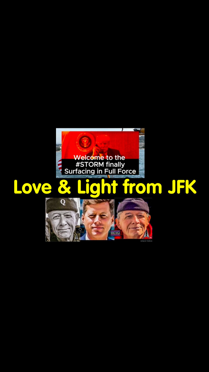 Love & Light from JFK #WWG1WGA - The U.S.🇺🇸led Global Defence War Op. # ...