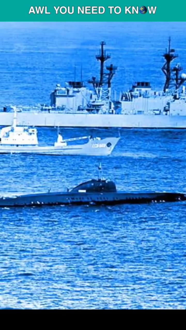 Military - Navy USS Kitty Hawk CV-63 1984 Russian Sub Collision