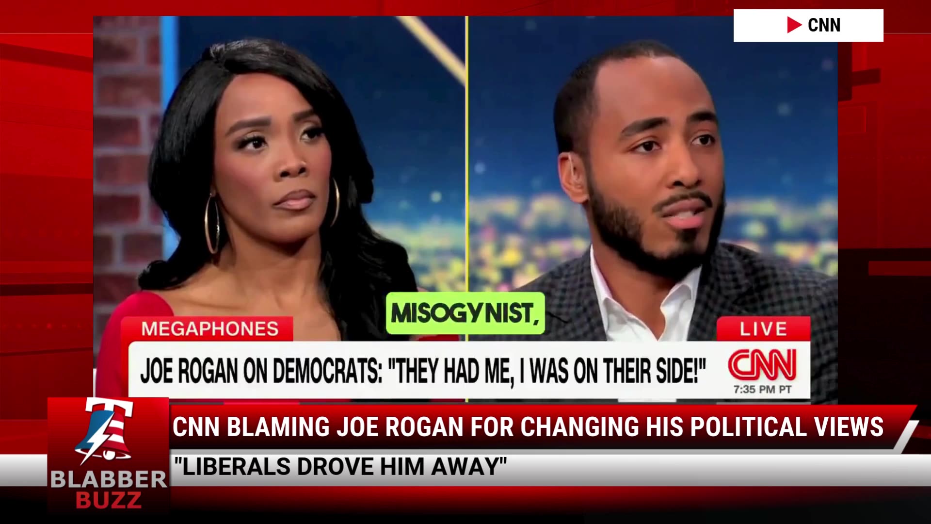 CNN Blaming Joe Rogan For Changing His Political Views