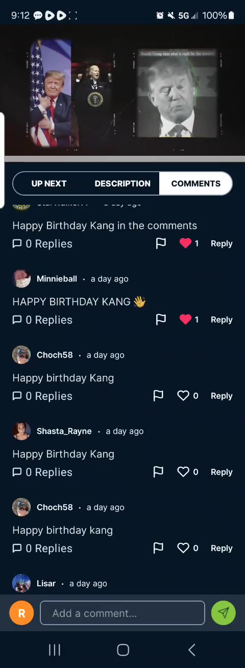 Thanks Alan and MAGA morning crew for all the birthday wishes