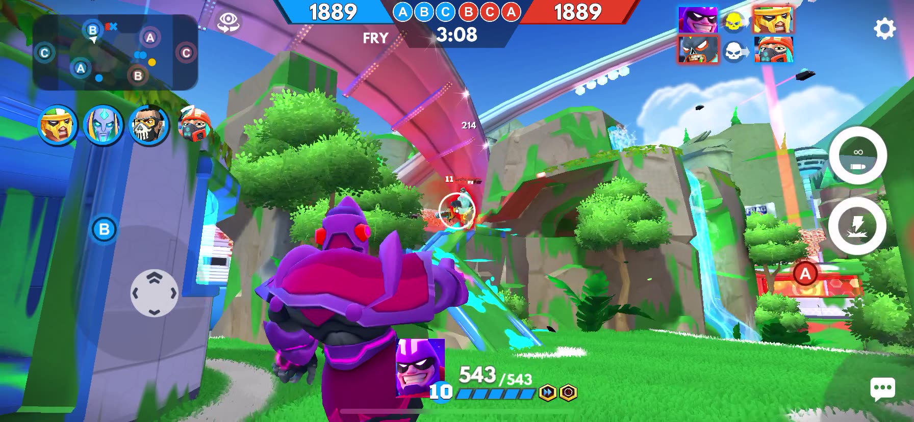 Frag Pro Shooter: 4/5 gameplay (New Hero Imperius)