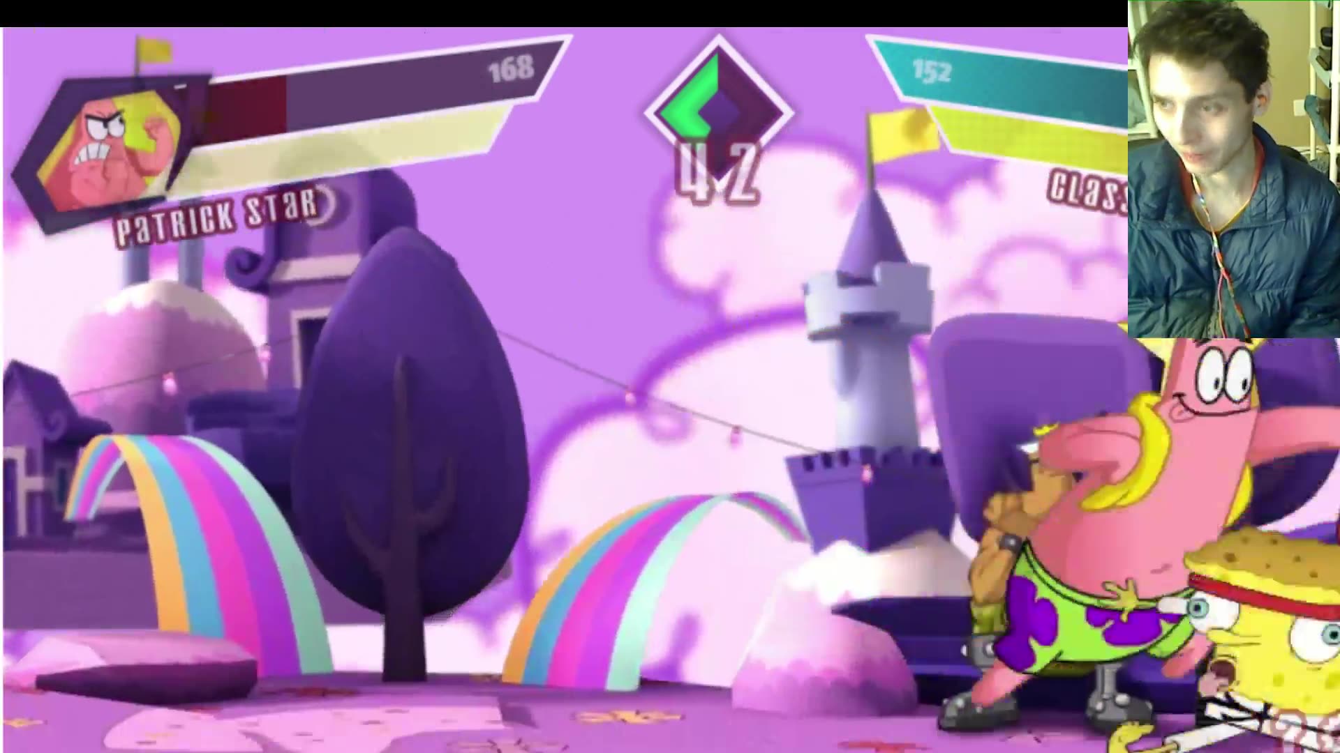 SpongeBob SquarePants VS Patrick Star In A Nickelodeon Super Brawl ...