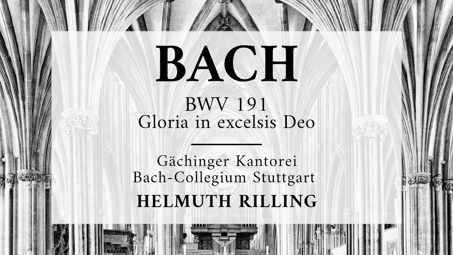 Cantata BWV 191, Gloria in excelsis Deo - Johann Sebastian Bach ...