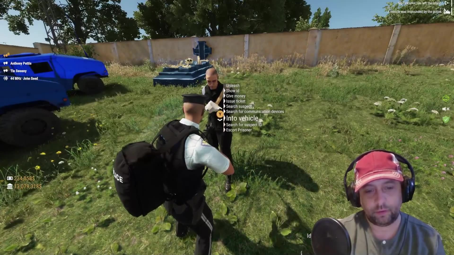 Police Propositioning Suspects On The Way To Jail Chief Alex J Murphy's ...