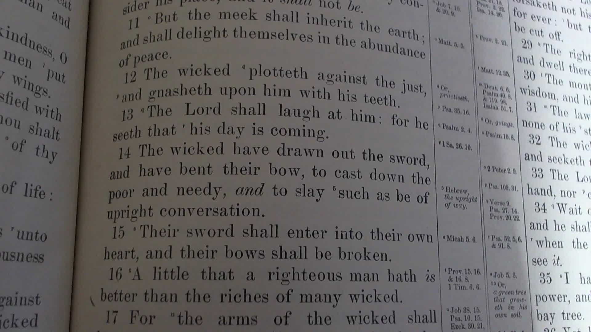 Fret not thyself because of evil-doers