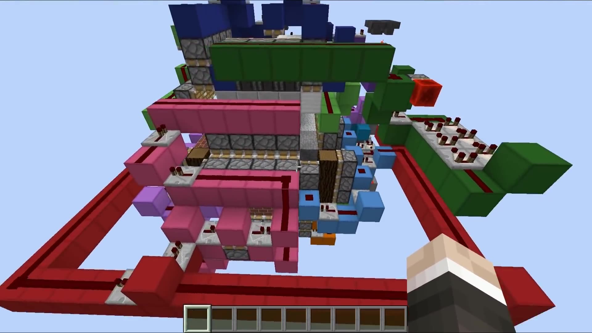 The Transforming Cave in Minecraft!