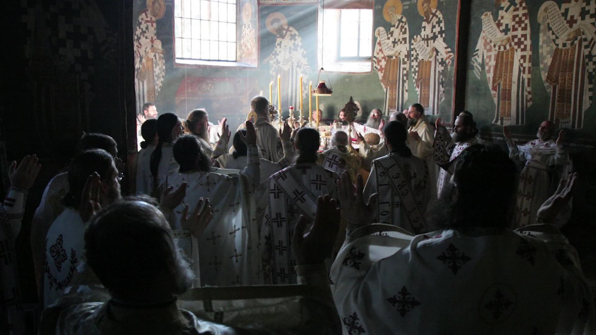 The Lord is my Shepherd Psalm 22 Monks of Monastery Decani, Metohia, Serbia