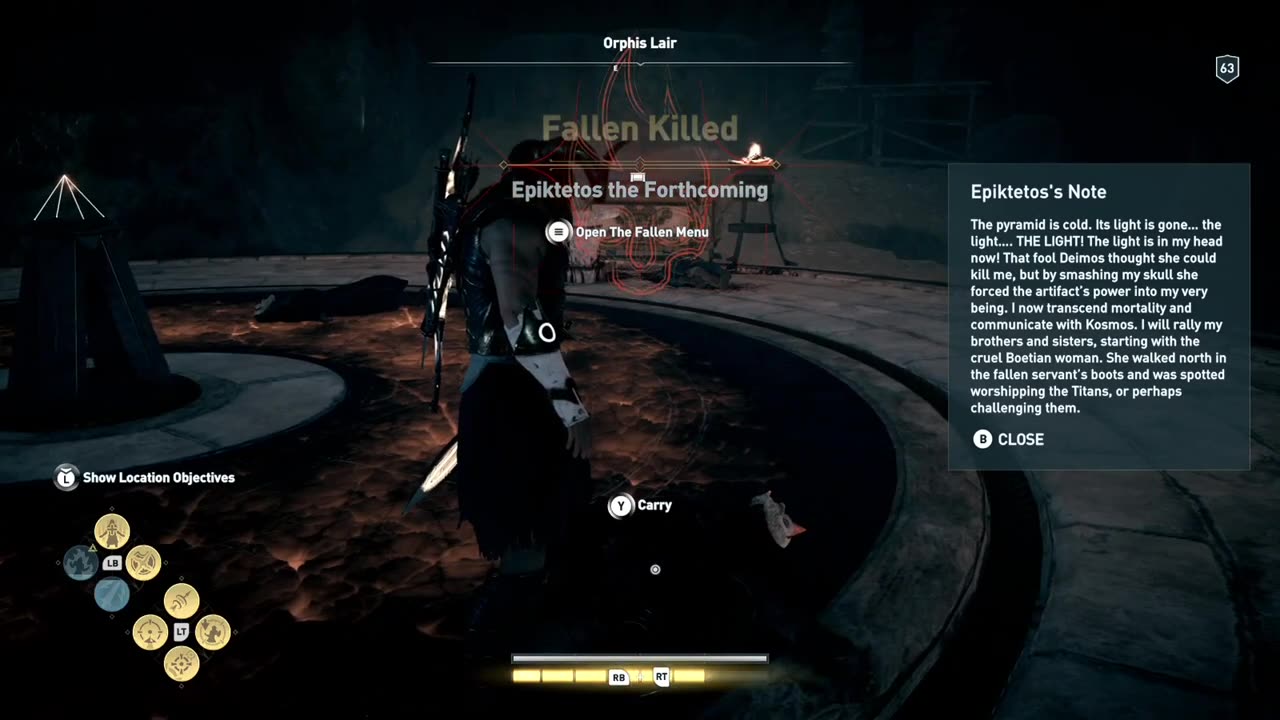 Assassin's Creed Odyssey - Orphis Lair - Location Complete