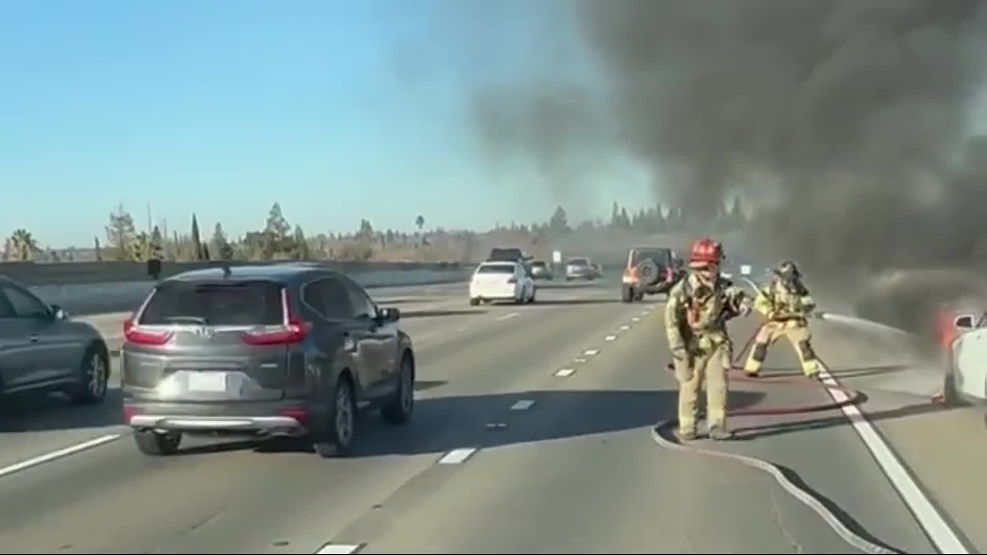 HOT WHEELS: Tesla Model S Spontaneously Bursts Into Flames On ...