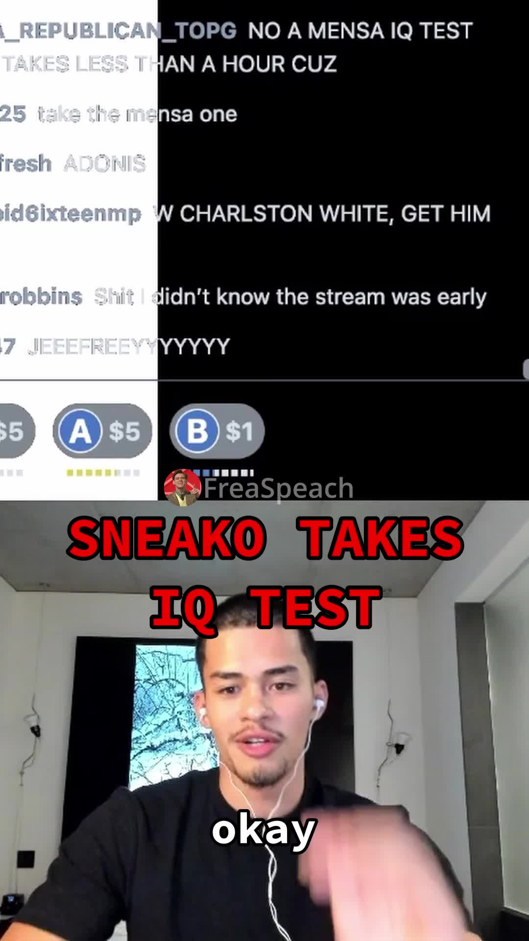 SNEAKO Takes IQ TEST