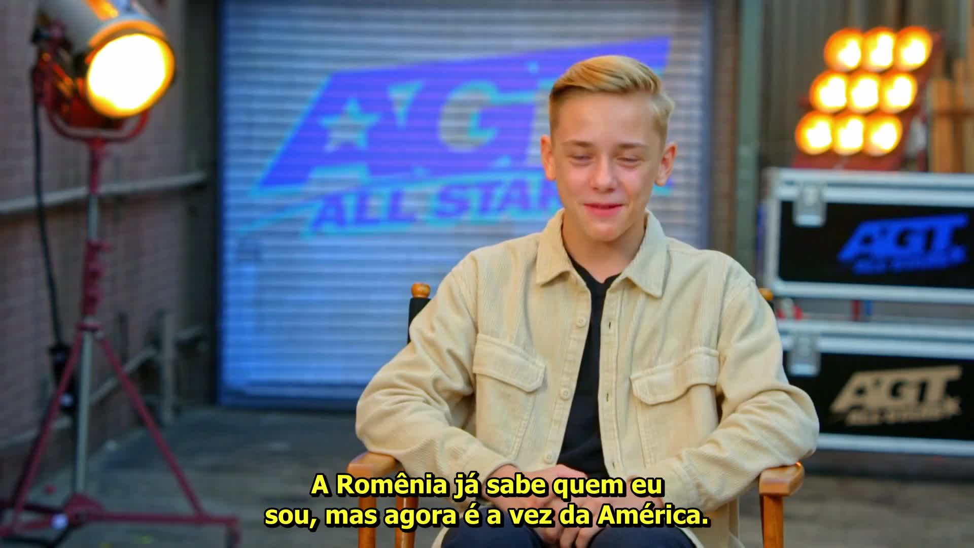 Darius fica emocionado antes de sua apresentação | AGT: All-Stars 2023