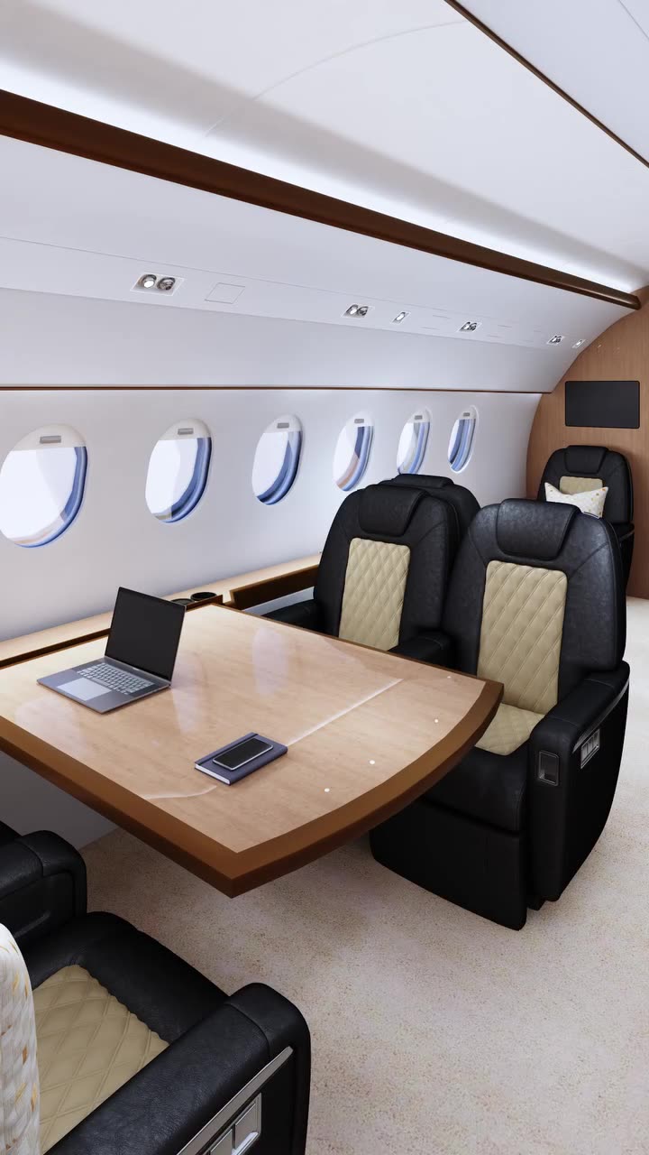 Crafting Elevated Experiences: The Art of Plane Interior Design