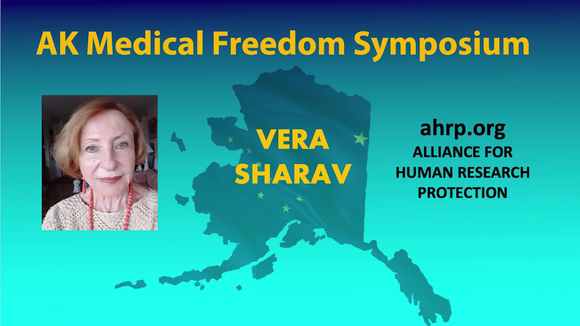 Vera Sharav, Alliance for Human Research Protection, harp.org - Never ...