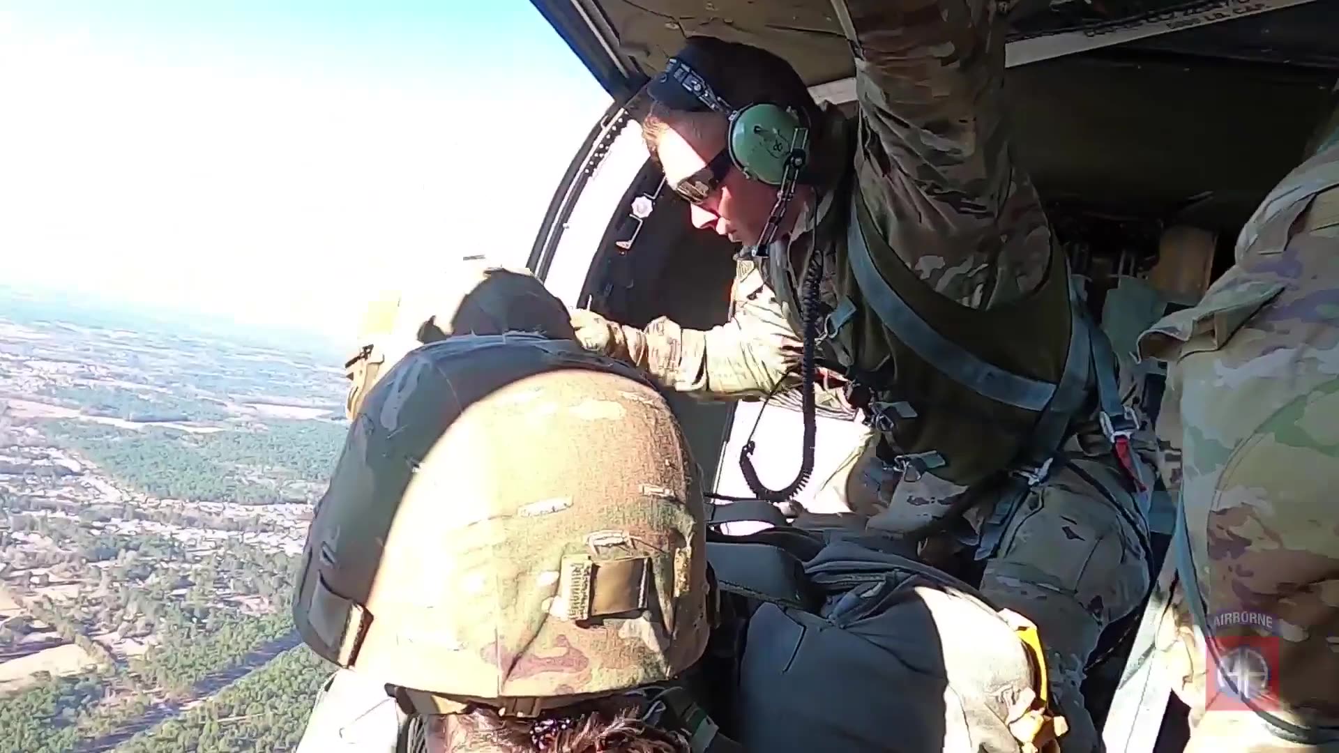 Paratroopers Perform RotaryWing Airborne Assault