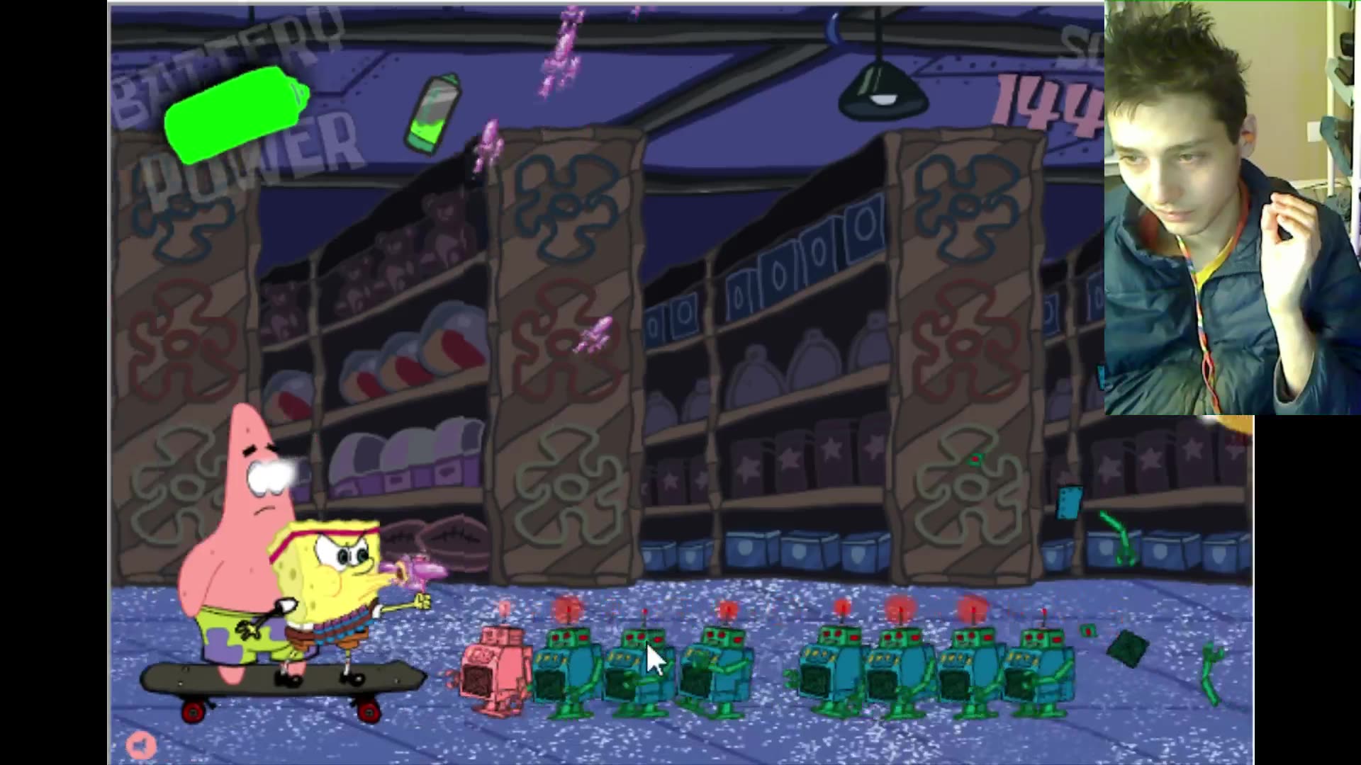 SpongeBob SquarePants Toy Barrel Peril Video Game Levels 1-4 ...