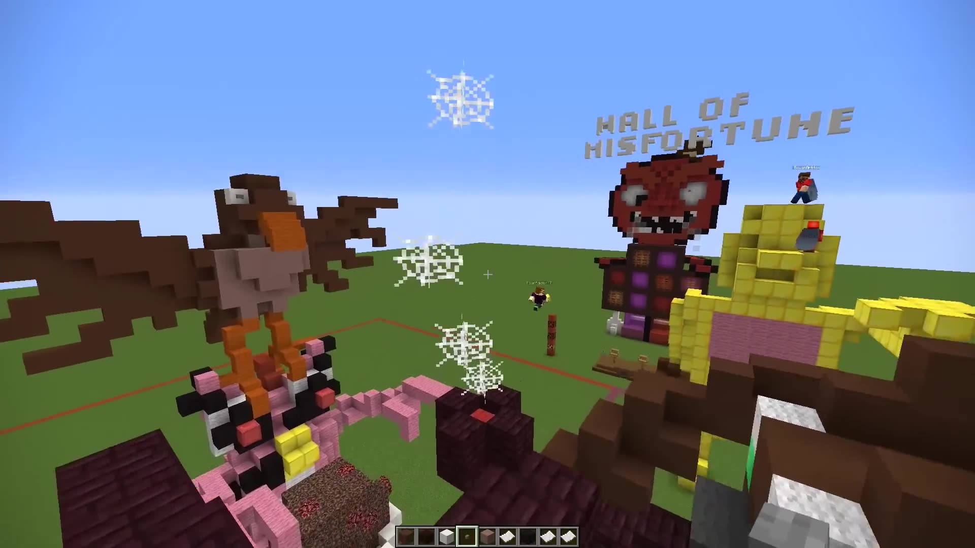 Minecraft BUILD SWAP - New Guest!