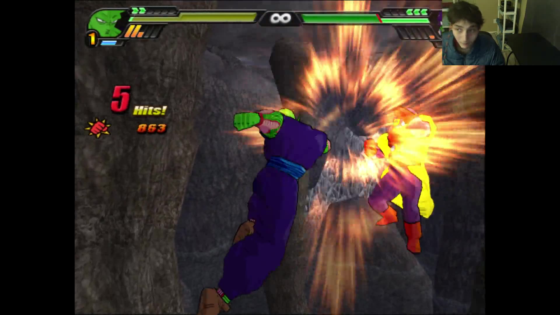 Slug VS Piccolo In A Dragon Ball Z Budokai Tenkaichi 3 Battle With Live ...