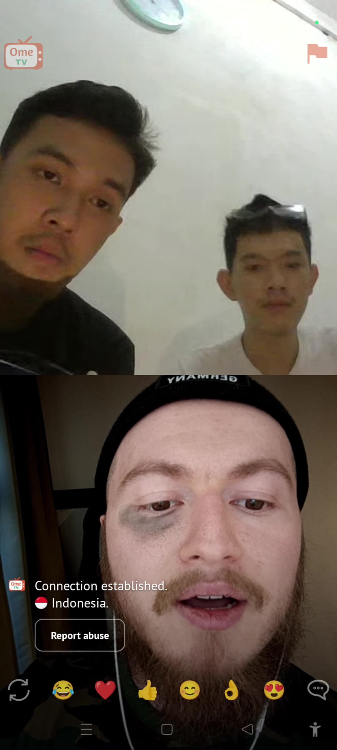 Indonesian Chinese People - Monkey App, Ome tv, Omegle Rizz