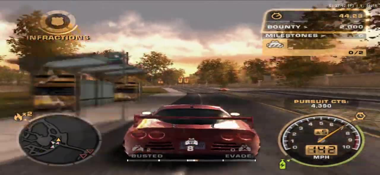 NFS Most Wanted Black Edition - Challenge Series Event 10 1st Try ...